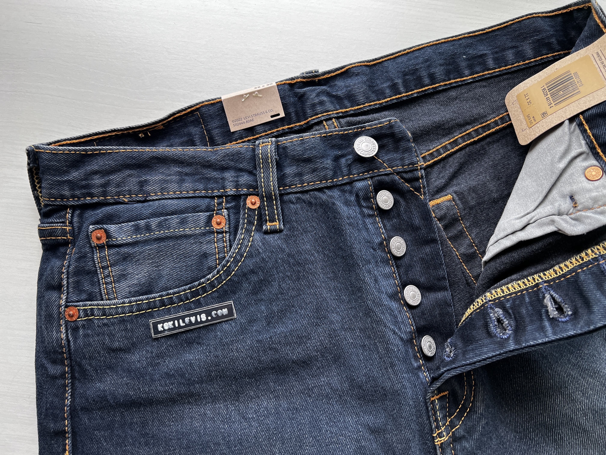 Levi's 501 Original มิดไน้ท์บลู