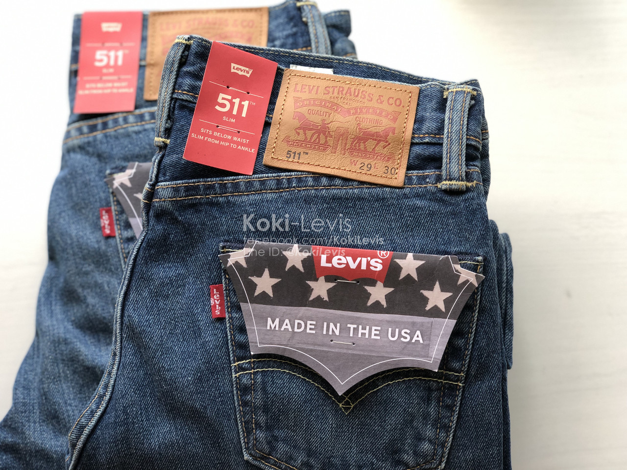 Levi's 511 Made in USA KokiLevis.com